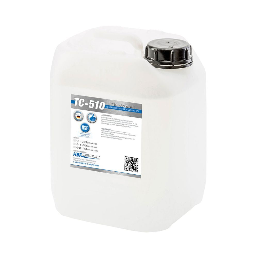 TC-510 Neutralising Solution - 5LTR — Enquip Supplies